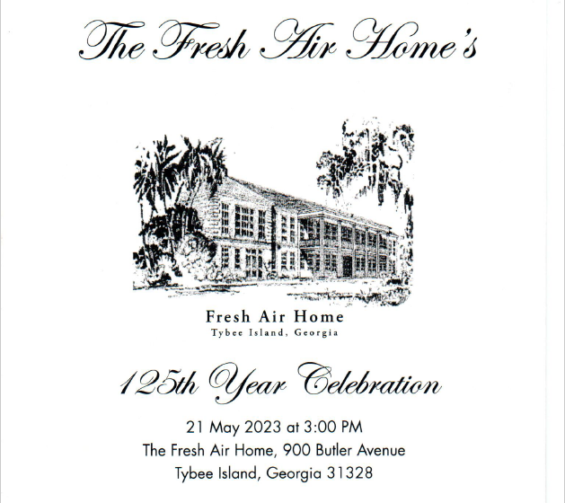 The Fresh Air Home’s125th Year Celebration – Tybee Island Main Street