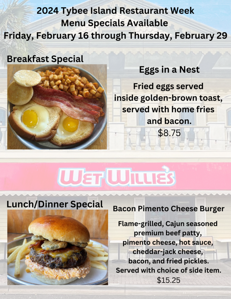 Tybee Restaurant Week – Tybee Island Main Street
